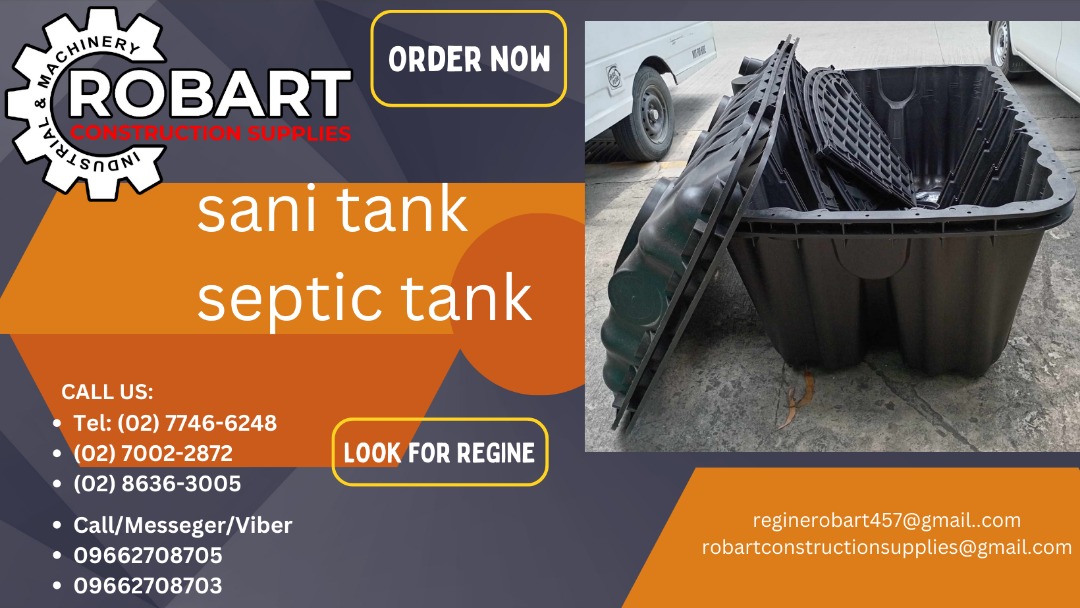 sani tank septic tank, Commercial & Industrial, Construction Tools ...