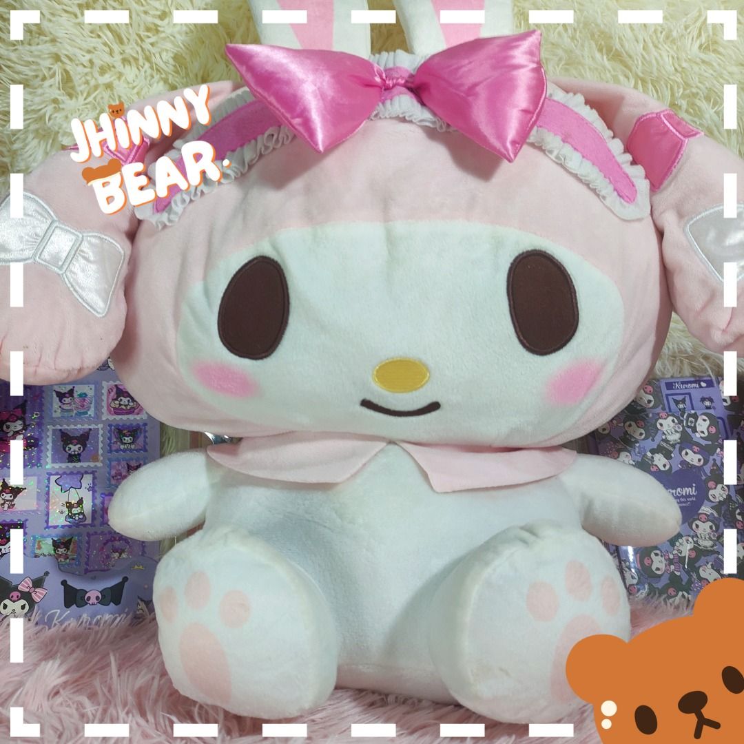 Sanrio Big My Melody Rabbit Maid Jumbo Large | 18 inches (45cm ...