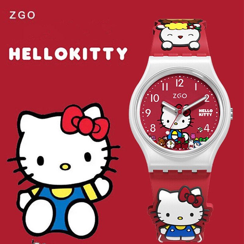 Sanrio characters kawaii water resistant 3D watch - Hello Kitty ...