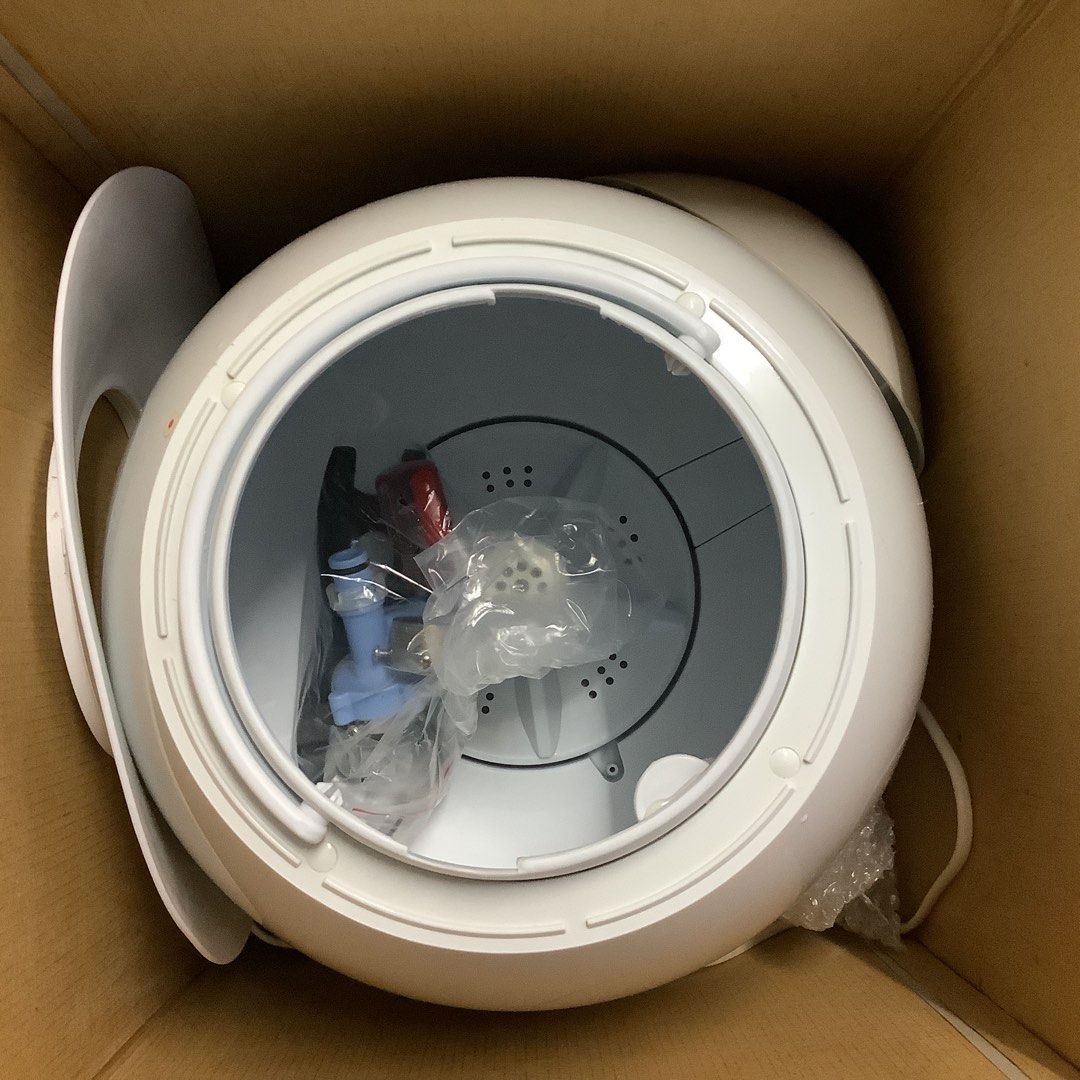 Scense Egg shaped mini personal washing machine, TV & Home Appliances ...