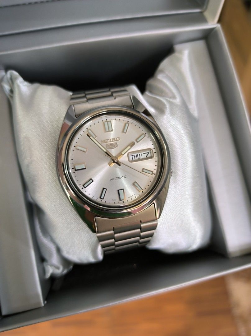 Seiko 5 SNXS73 Day Date, Men's Fashion, Watches & Accessories, Watches ...