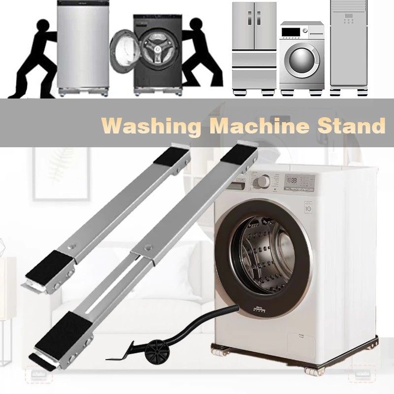 Self pickup Washing Machine Stand Roda Mesin Basuh Kaki Dryer Roller ...