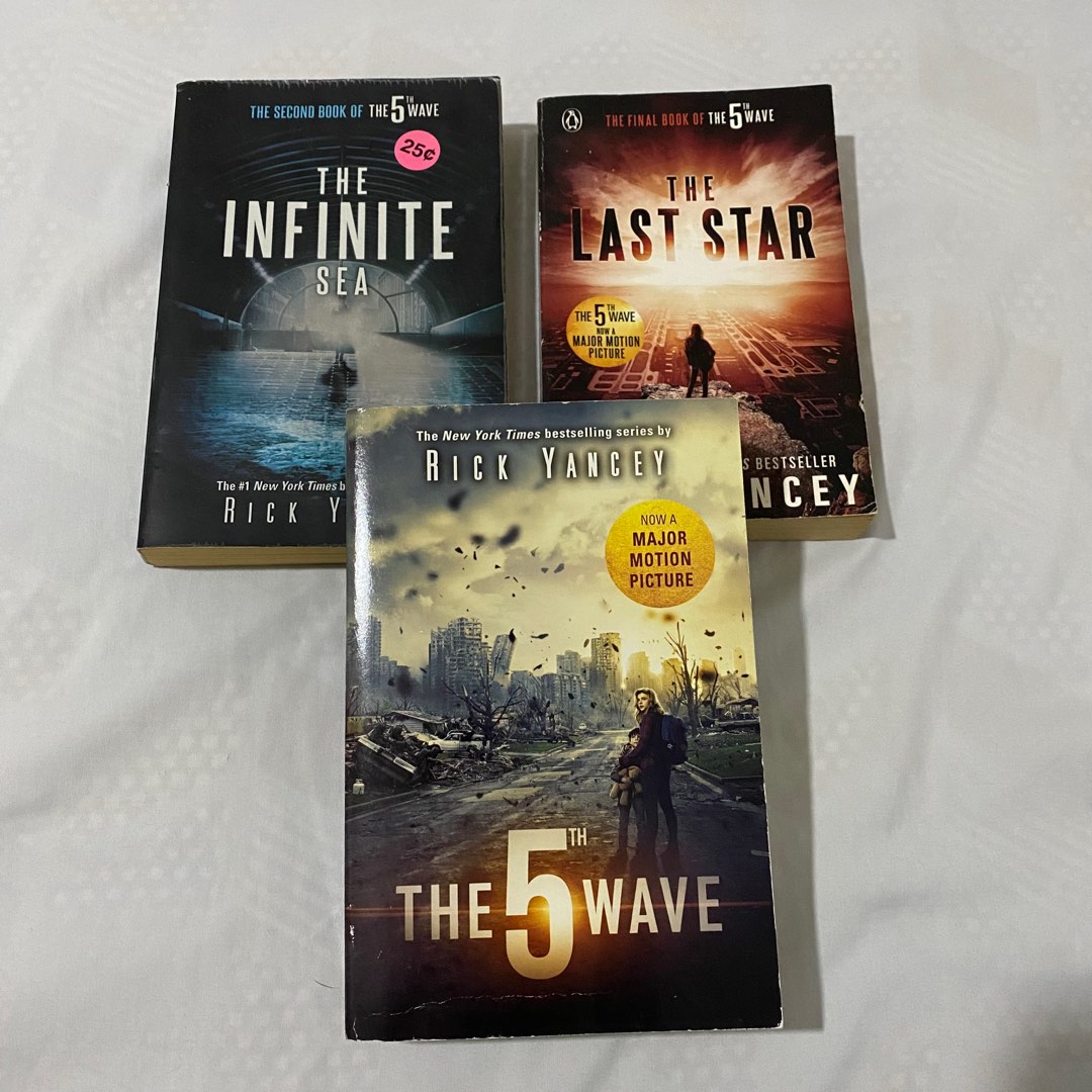 SET 5th wave infinite sea and last star series book bundle, Hobbies & Toys, Books & Magazines ...