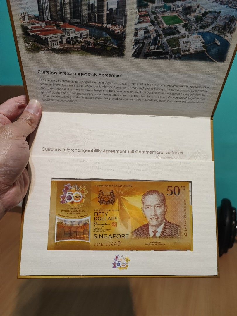SG50 Commemorative Notes (Total Worth $120), Hobbies & Toys ...