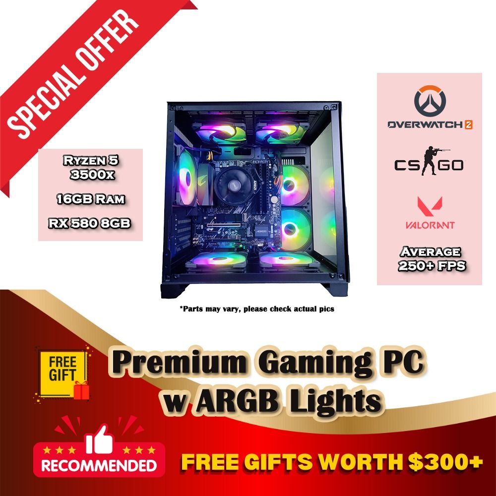 [SG] Gaming PC Desktop Computer i5 i7 Ryzen 5 Cheap Budget Affordable ...