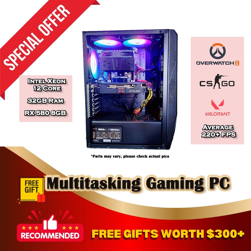 [SG] Gaming PC Desktop Computer i5 i7 Ryzen 5 Cheap Budget Affordable ...