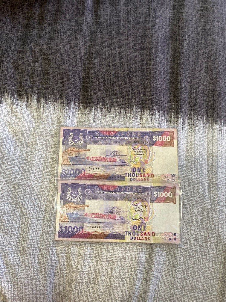 Ship series $1000, Hobbies & Toys, Memorabilia & Collectibles, Currency ...