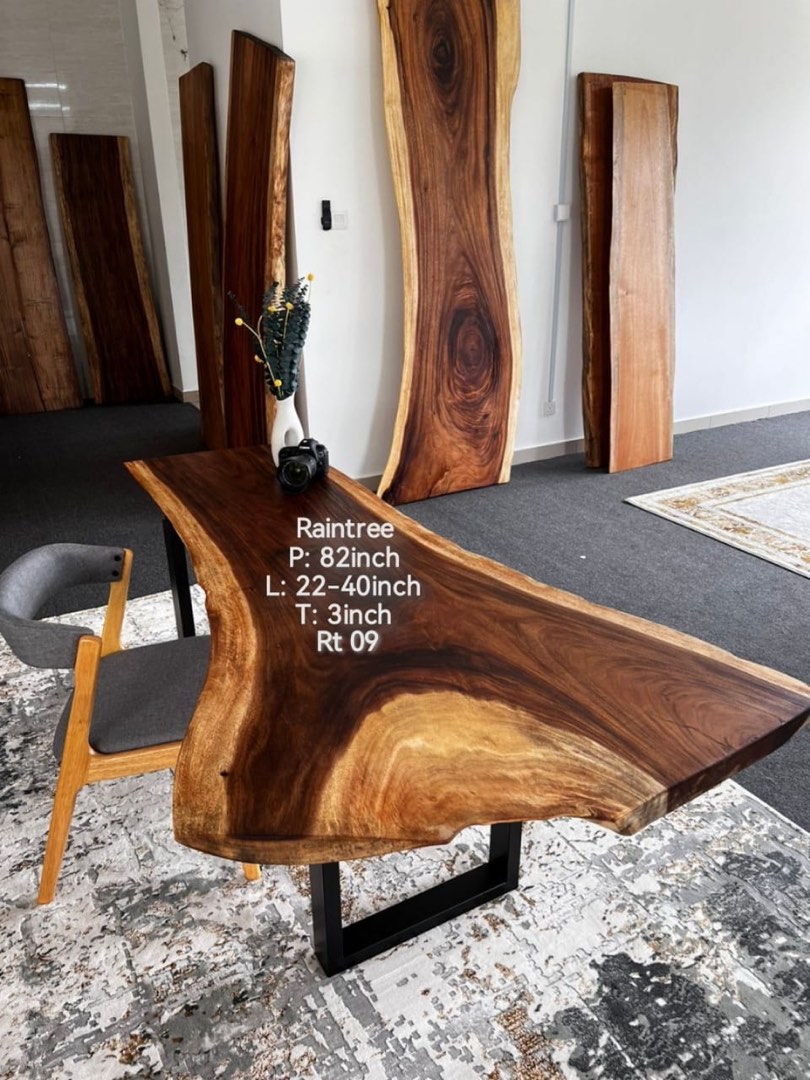 SIDE TABLE PREMIUM RAINTREE, Furniture & Home Living, Furniture, Tables ...