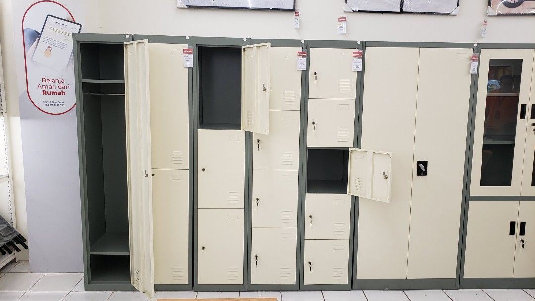 SIMON LOCKER 1-5 PINTU, Perabotan Rumah di Carousell