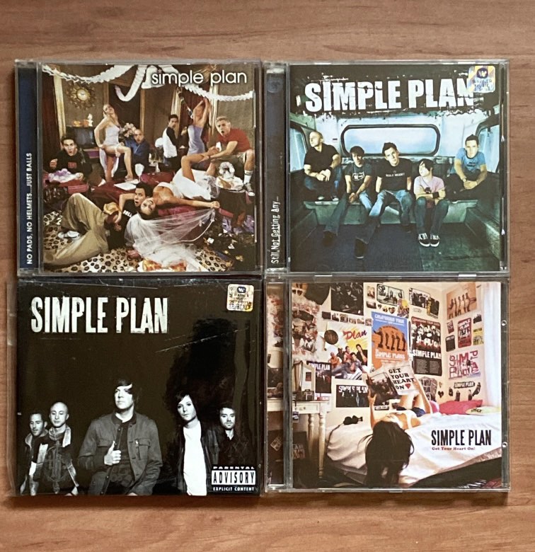 Simple Plan Albums, Hobbies & Toys, Music & Media, CDs & DVDs on Carousell