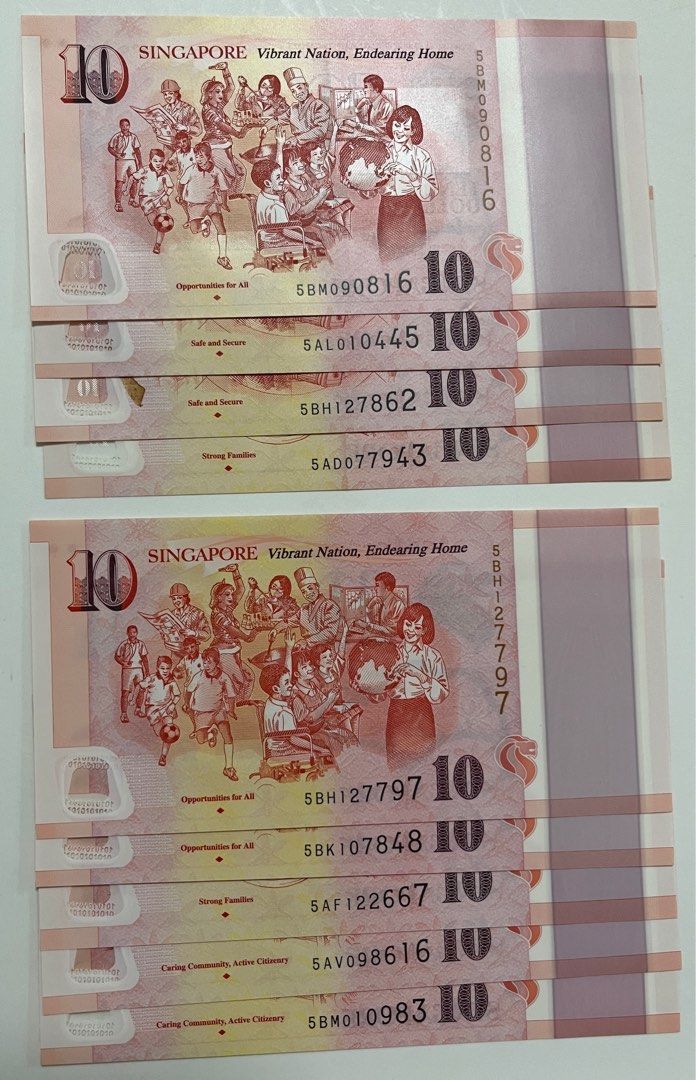Singapore $10 Commemorative Note, Hobbies & Toys, Memorabilia ...