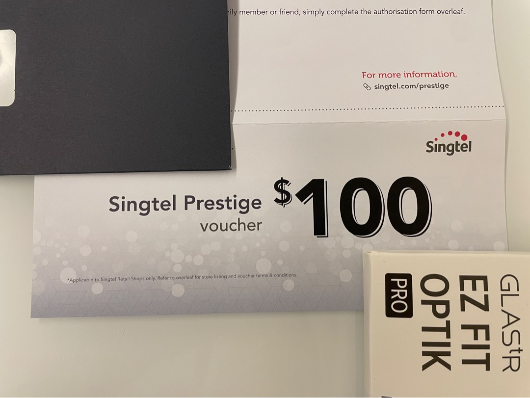 Singtel voucher - $100, Tickets & Vouchers, Vouchers on Carousell