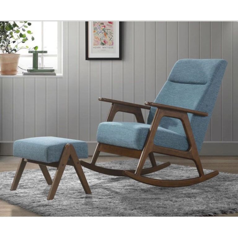 SOLID WOOD ROCKING CHAIR, Furniture & Home Living, Furniture, Chairs on ...
