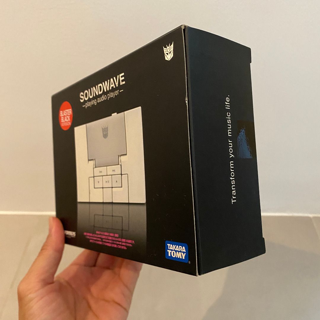 Soundwave / Blaster Music Label Audio Player Encore Transformers Takara ...