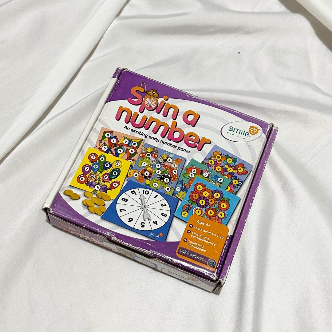 Spin a Number, Hobbies & Toys, Toys & Games on Carousell