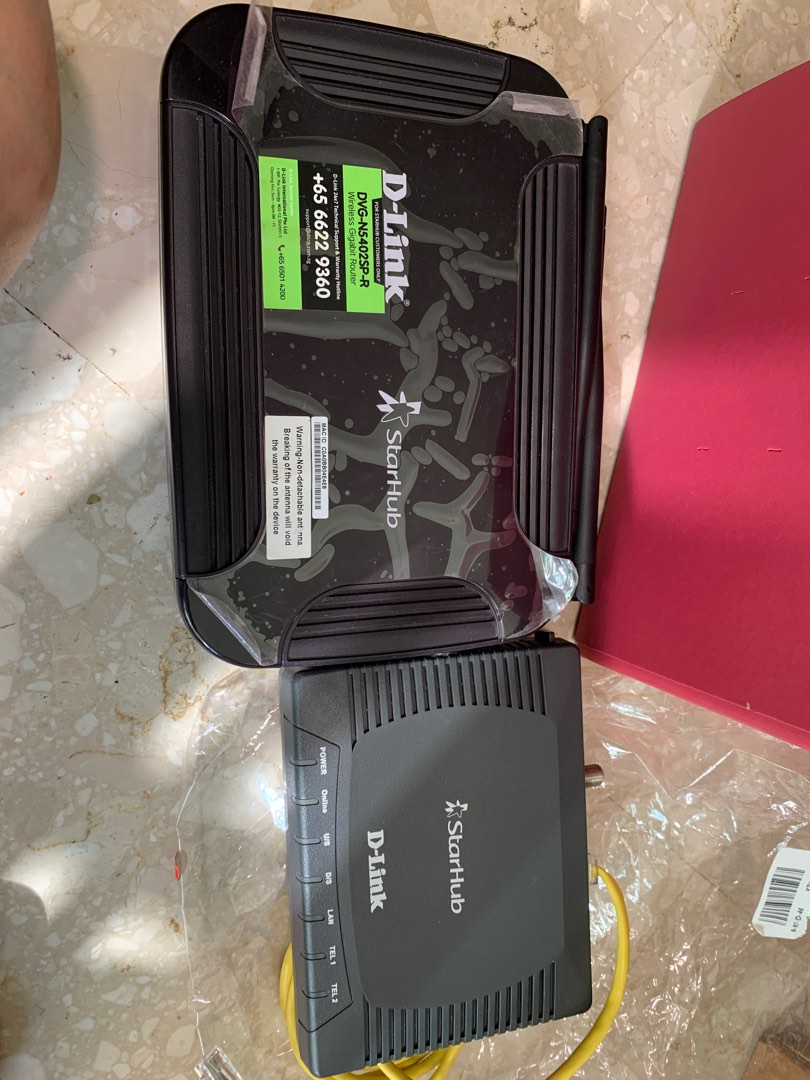 StarHub D-link wireless gigabit router, Computers & Tech, Parts ...