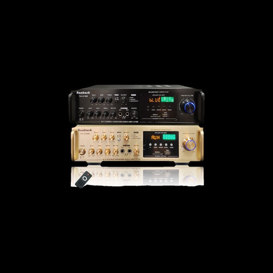 Sunbuck TAV-6199E 5.1 Channels Bluetooth Home Power Amplifier Karaoke ...