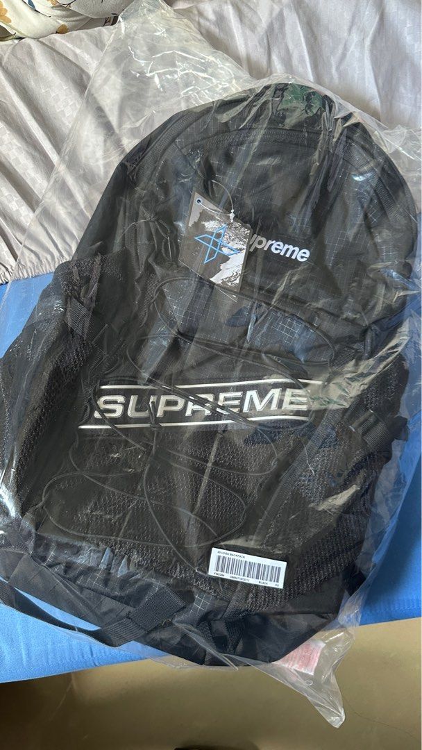 Supreme FW23 Backpack Black, Men's Fashion, Bags, Backpacks on Carousell