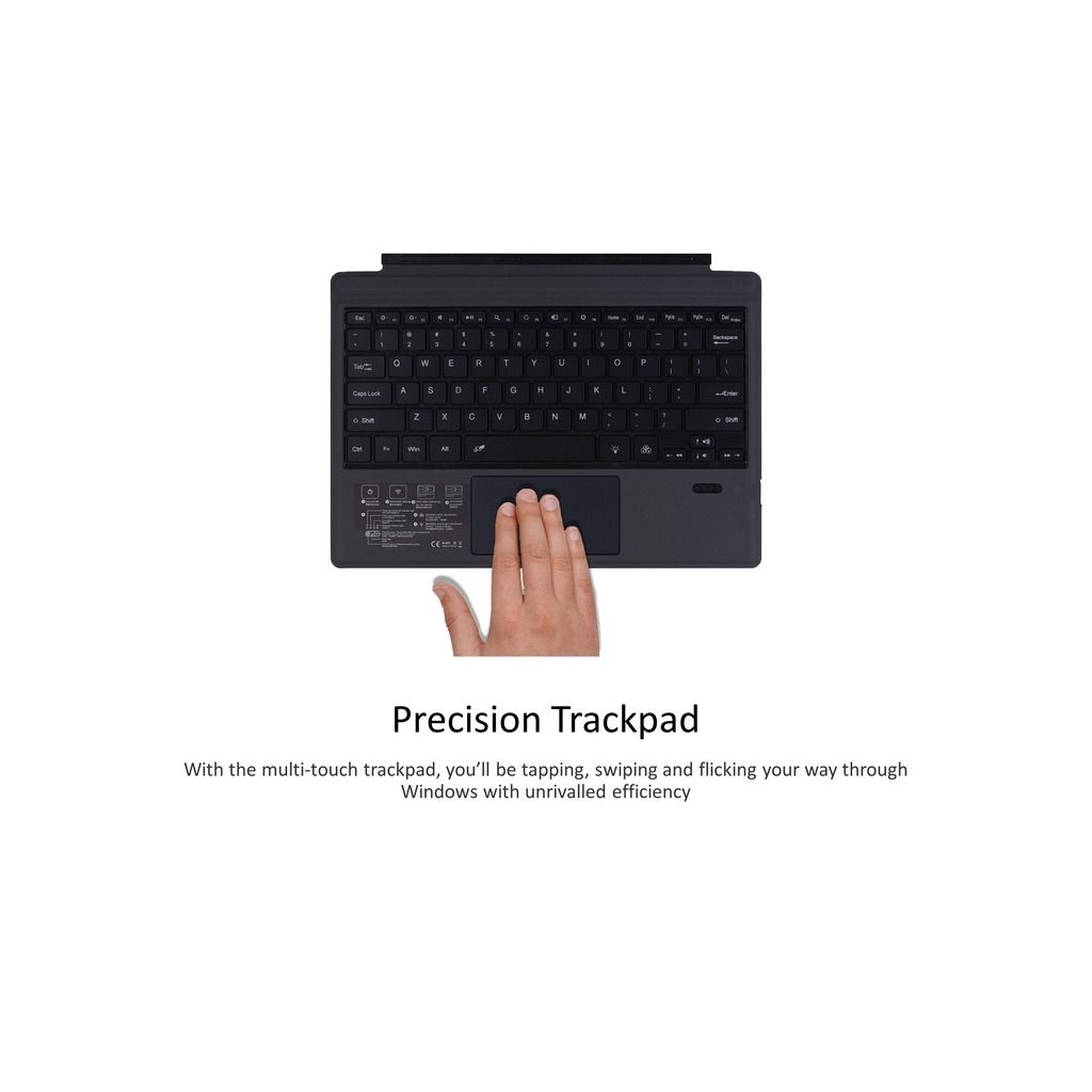 Surface Pro Go Type Cover Keyboard 1 2 3 4 5 6 7 8 X for Surface Pro or ...