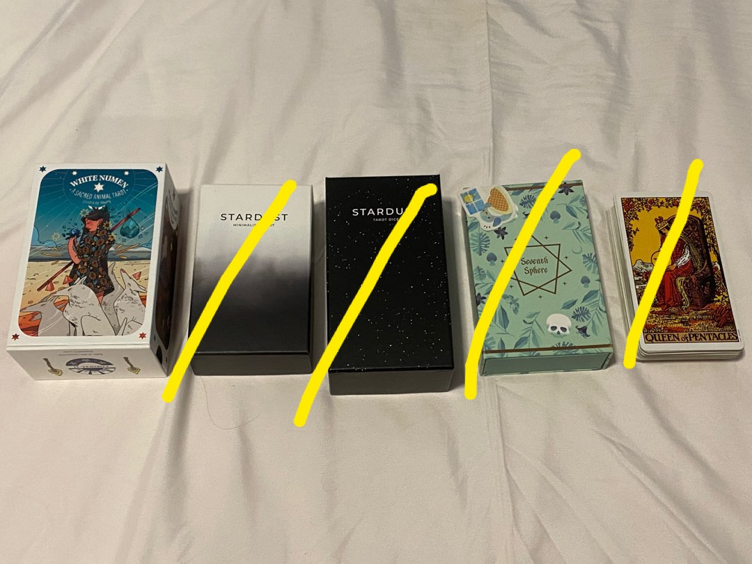 Tarot Decks, Hobbies & Toys, Toys & Games on Carousell