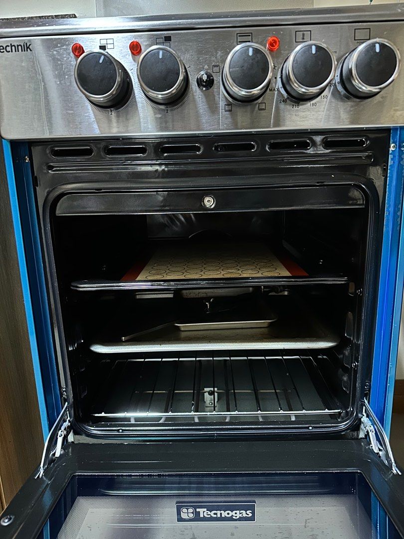 Tecnogas Tecknik p2 Hotplate Electric Stove with Oven Grill, TV & Home ...