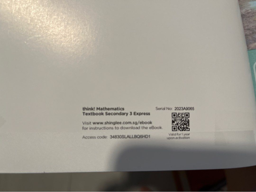 Think Mathematics Textbook 3a And 3b Print And Digital Bundle Hobbies And Toys Books