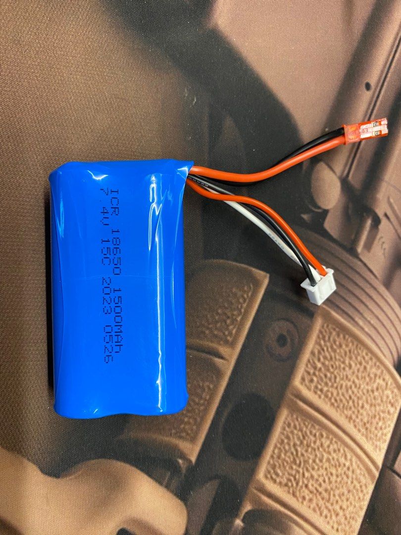 Three 18650 RC Helicopter plane batteries 7.4 1500mAh, Everything Else ...