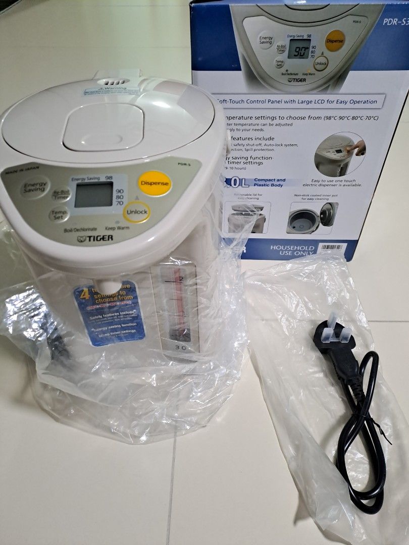 Tiger Electric Airpot 3L, TV & Home Appliances, Kitchen Appliances ...