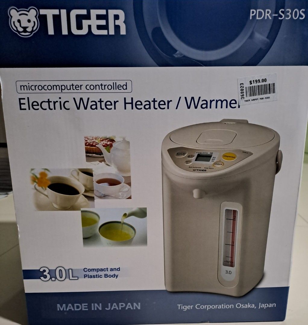 Tiger Electric Airpot 3L, TV & Home Appliances, Kitchen Appliances ...