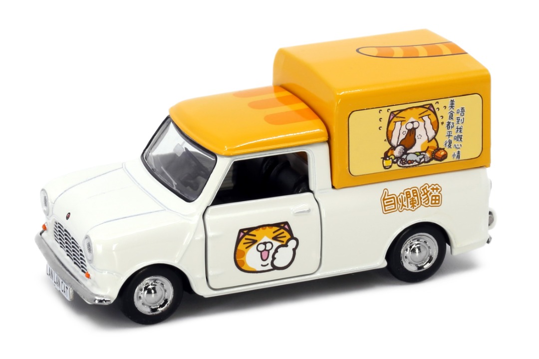 Tiny 城市 合金車仔 - Morris Mini Pickup Lan Lan Cat [展會限定] | Tiny City Die ...