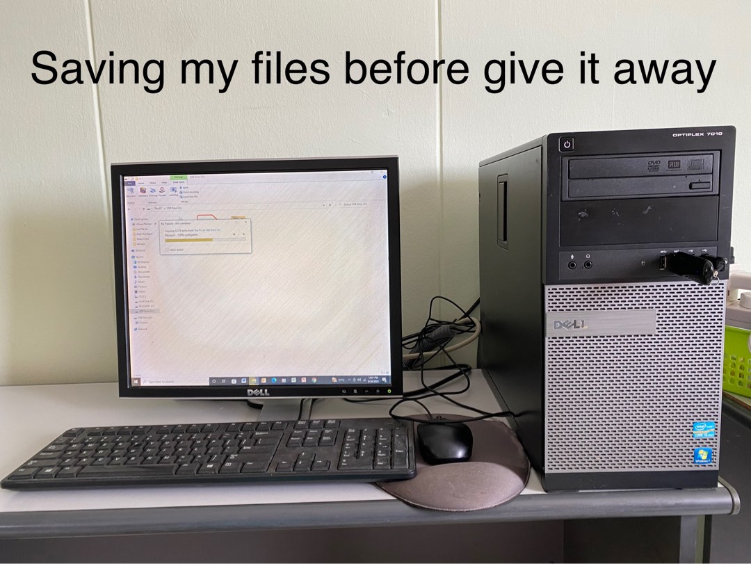 To bless: Used computer set, Computers & Tech, Desktops on Carousell