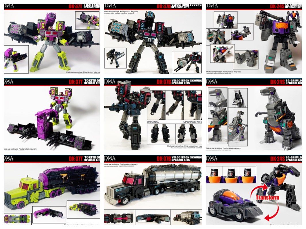 Transformers DNA Design - DK-37B DK37B Upgrade Kit for Legacy Laser ...