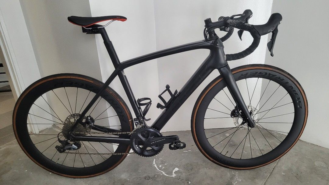 Trek Domane SL6 2020/21 Gen 3 Stealth Black with Bontrager Tools ...