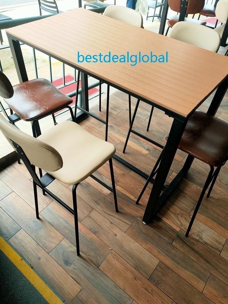 TSBT 006 Outdoor Bar Table CSBC 033 PU bar Stools w backrest video ...