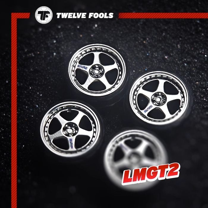 Twelve Fools Nissan Nismo LMGT2 Rim for 400R R33 R32 R34 GTR 10MM ...