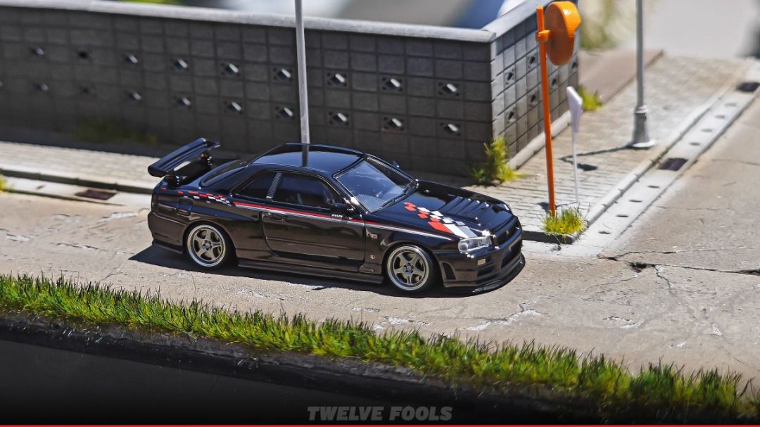 Twelve Fools Nissan Nismo LMGT2 Rim for 400R R33 R32 R34 GTR 10MM ...