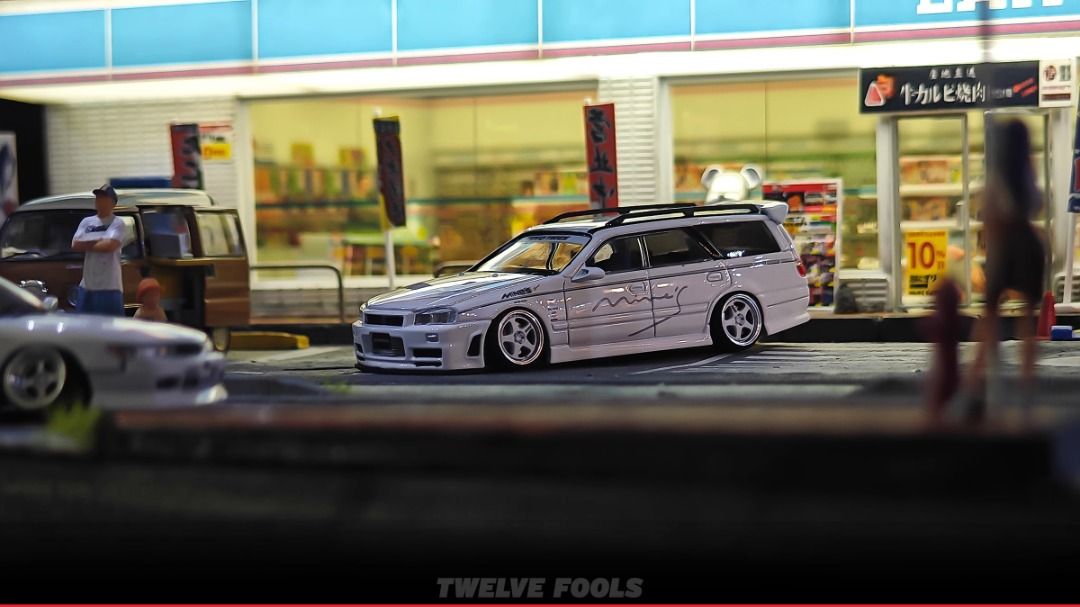 Twelve Fools Nissan Nismo LMGT2 Rim for 400R R33 R32 R34 GTR 10MM ...