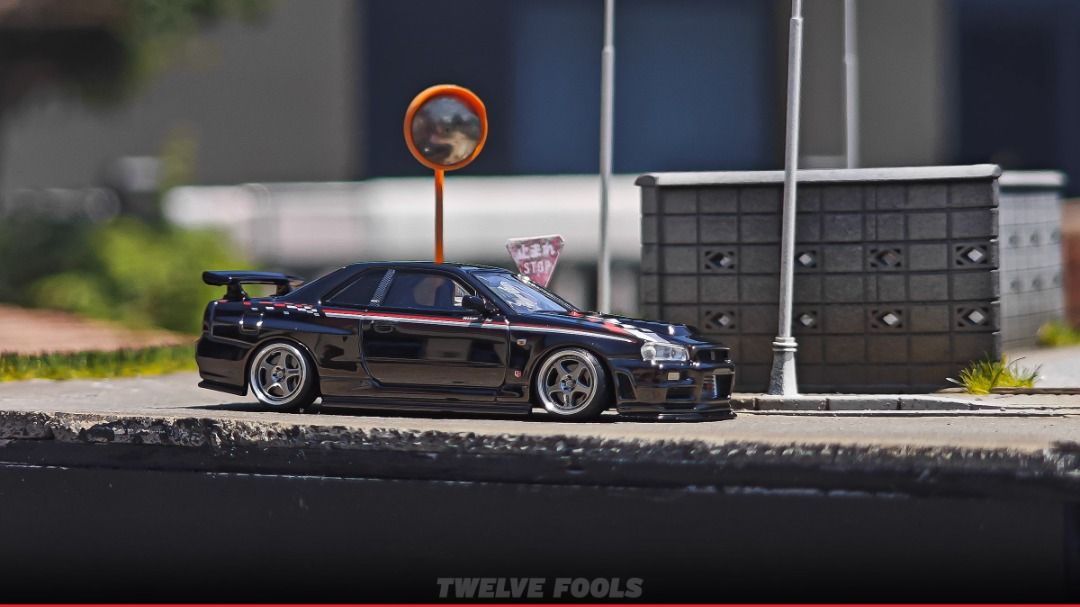 Twelve Fools Nissan Nismo LMGT2 Rim for 400R R33 R32 R34 GTR 10MM ...