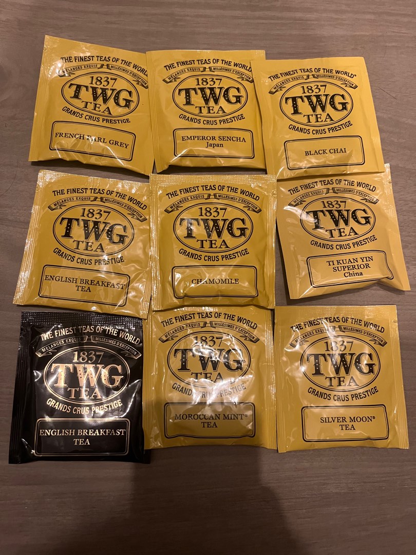 TWG Tea Bags 茶包, 嘢食 & 嘢飲, 飲料 - Carousell