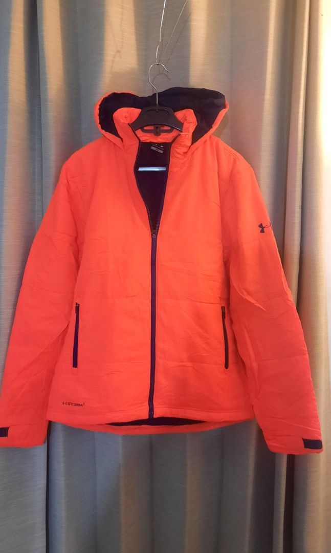 UNDER ARMOUR STORM 1 Winter Jacket, Fesyen Pria, Pakaian , Baju Luaran ...