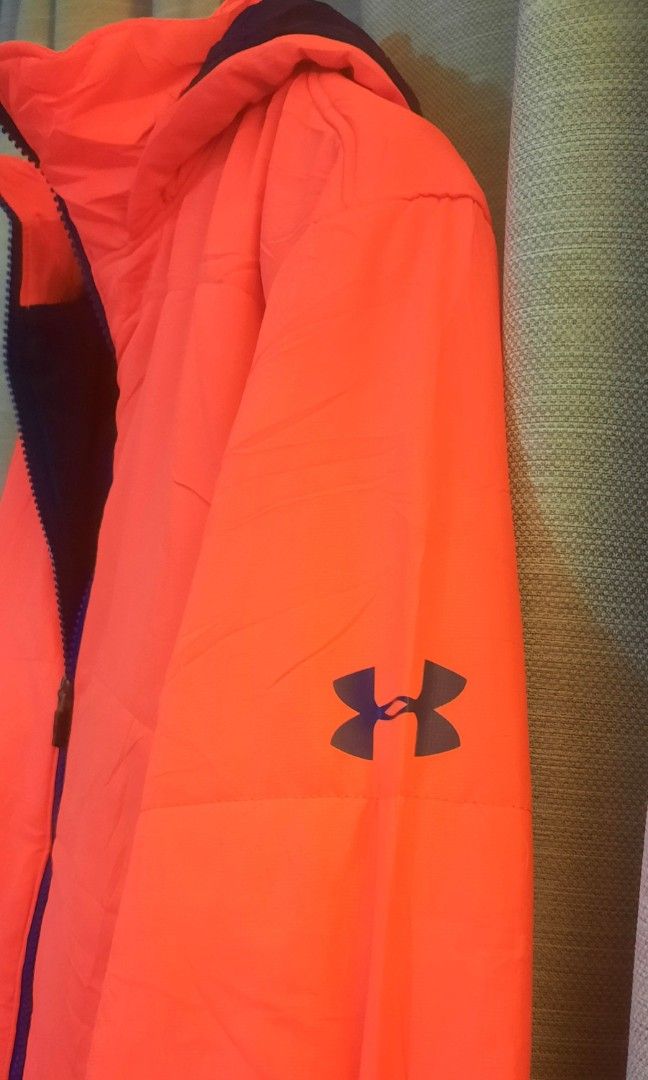 UNDER ARMOUR STORM 1 Winter Jacket, Fesyen Pria, Pakaian , Baju Luaran ...