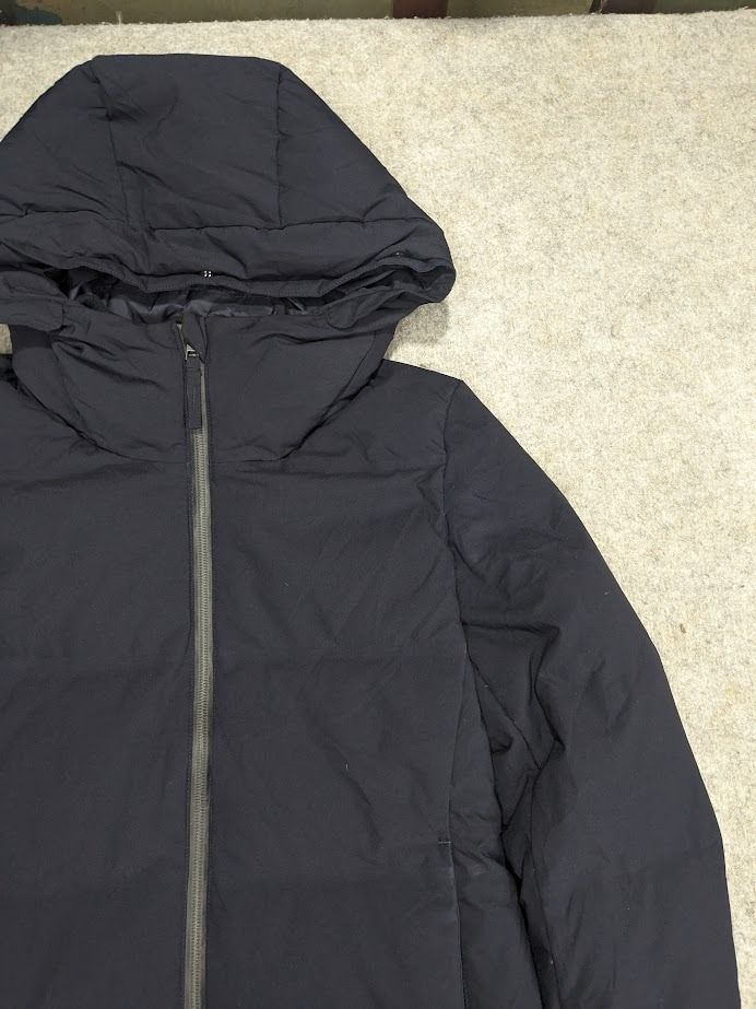 UNIQLO Down Jacket Seamless Down Parka 3D Navy Blue Puff Winter Puffer ...
