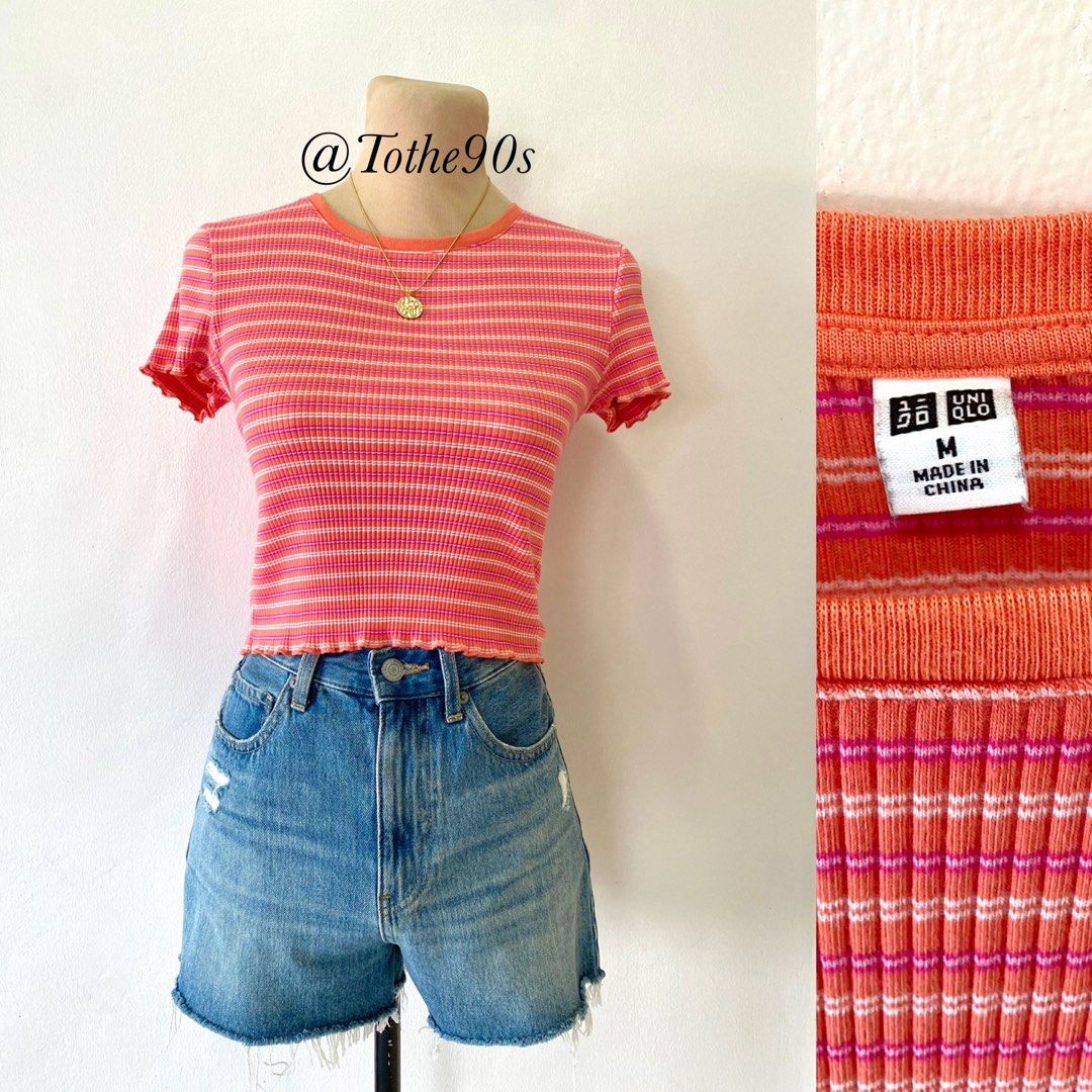 Uniqlo Top, Women's Fashion, Tops, Shirts on Carousell