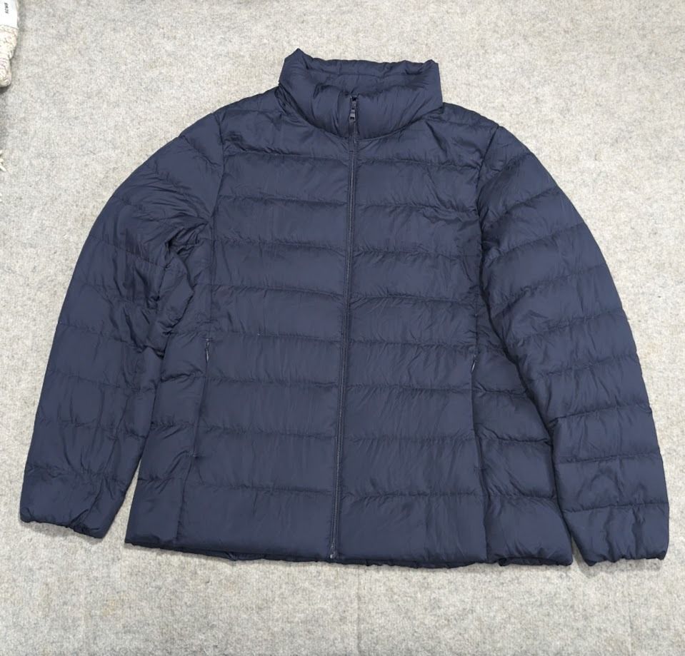 UNIQLO Ultra Light Down Jacket Blue Puff Puffer Winter Size XL, Women's ...