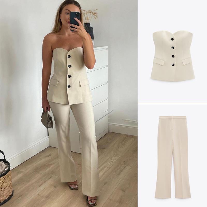 Vest Coordinates, Women's Fashion, Dresses & Sets, Sets or Coordinates ...