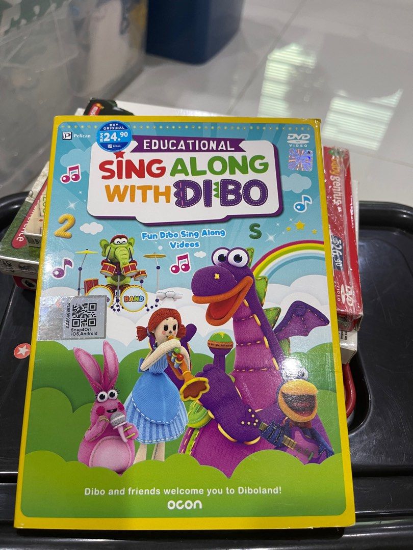 Vintage Classic Educational Sing Along with Dibo, Hobbies & Toys ...