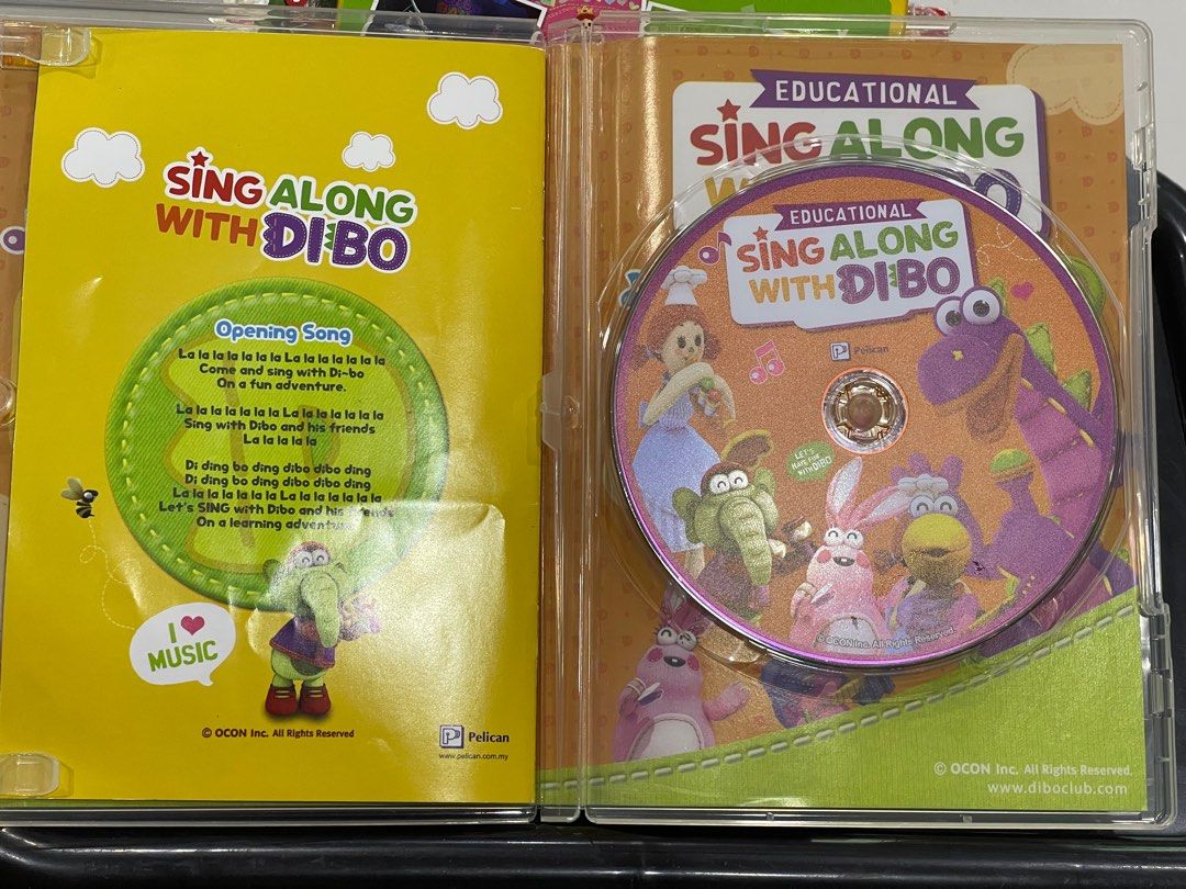 Vintage Classic Educational Sing Along with Dibo, Hobbies & Toys ...