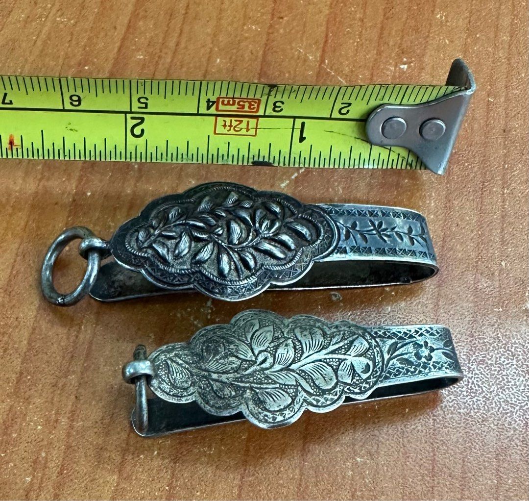 Vintage Collectible Peranakan Silver Key Holder, Hobbies & Toys ...