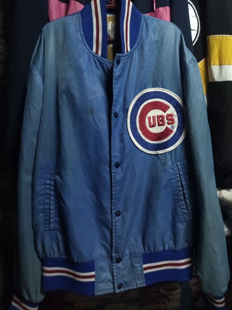 Vintage Cubs Varsity Jacket, Men's Fashion, Coats, Jackets and ...