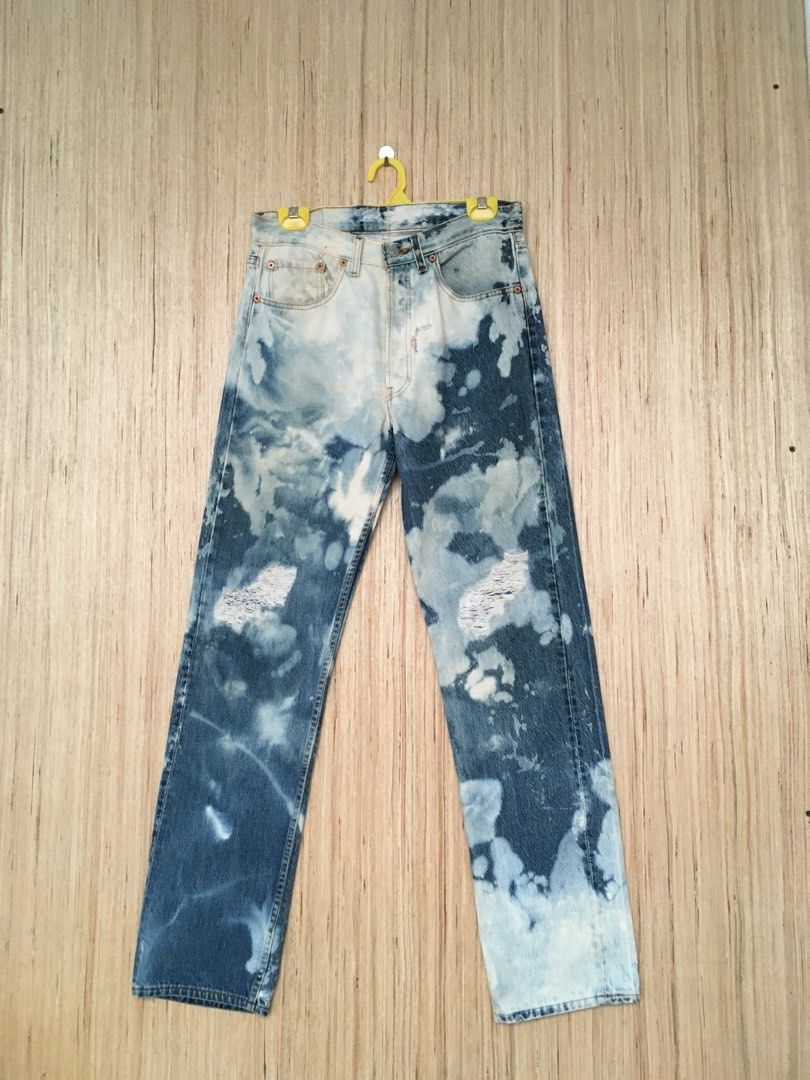 Vintage Levis bleach 1980s, Men's Fashion, Bottoms, Jeans on Carousell